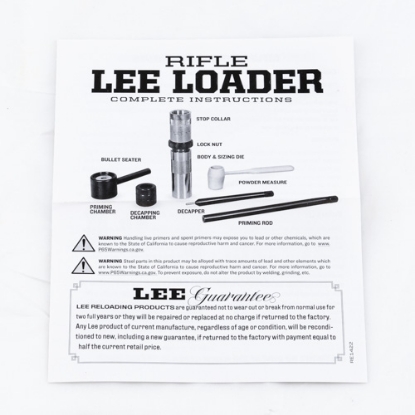Lee Precision, Inc. - Lee Loader 223 Rem Parts