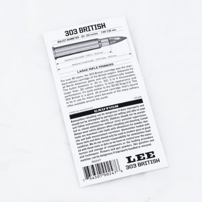 Lee Precision, Inc. - Lee Loader 303 British Parts